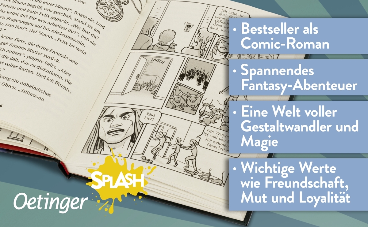 Animox als Comic-Roman 1. Das Heulen der Wölfe | Verlagsgruppe Oetinger