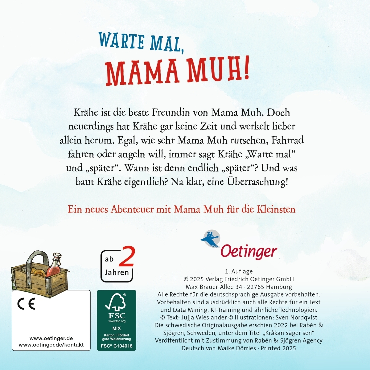 Warte mal, Mama Muh! | Verlagsgruppe Oetinger