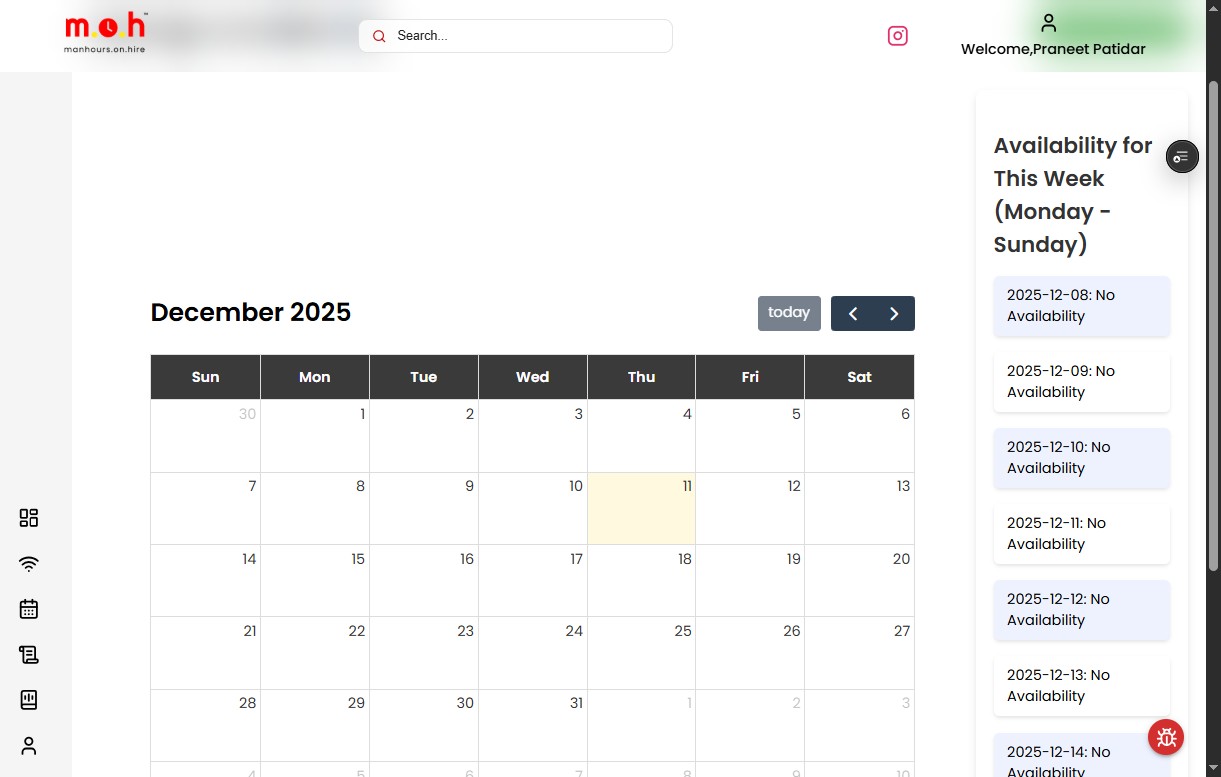 Man Hours on Hire — On-Demand Experts, Digital Solutions & Task Management