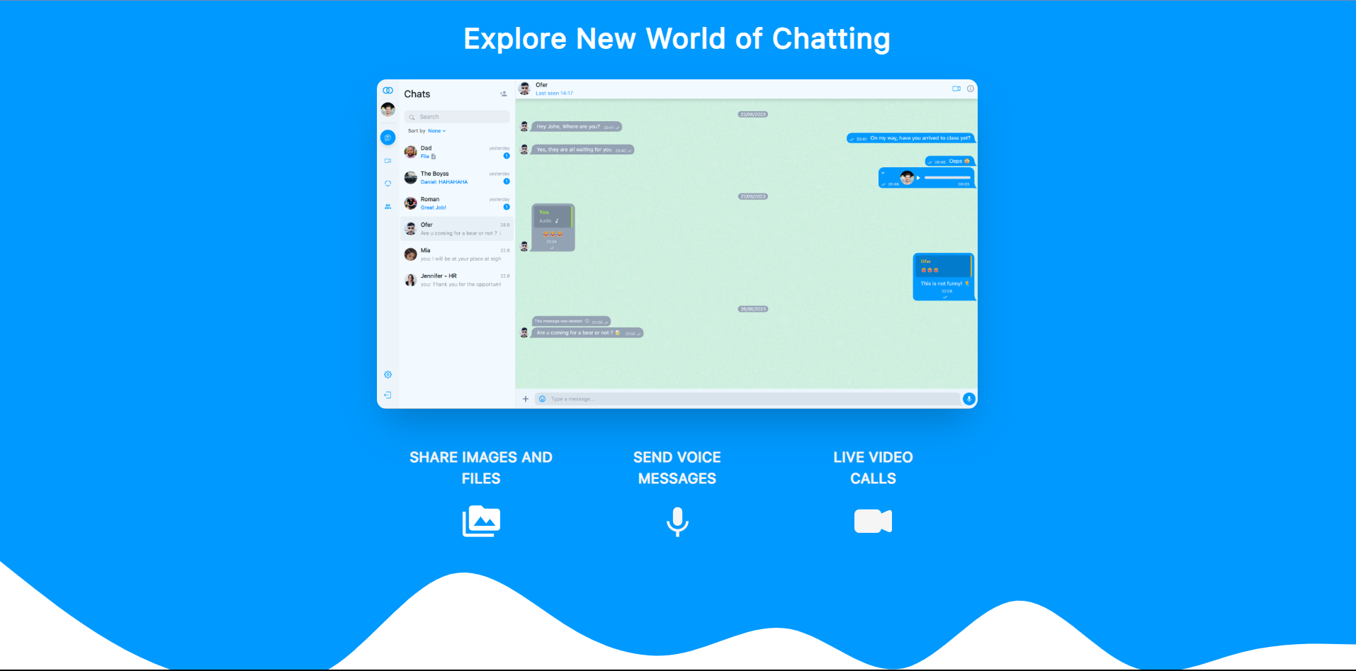 GitHub - oferGavriel/Rolling-chat-messenger: Chat smarter, chat faster. My advanced messenger ...