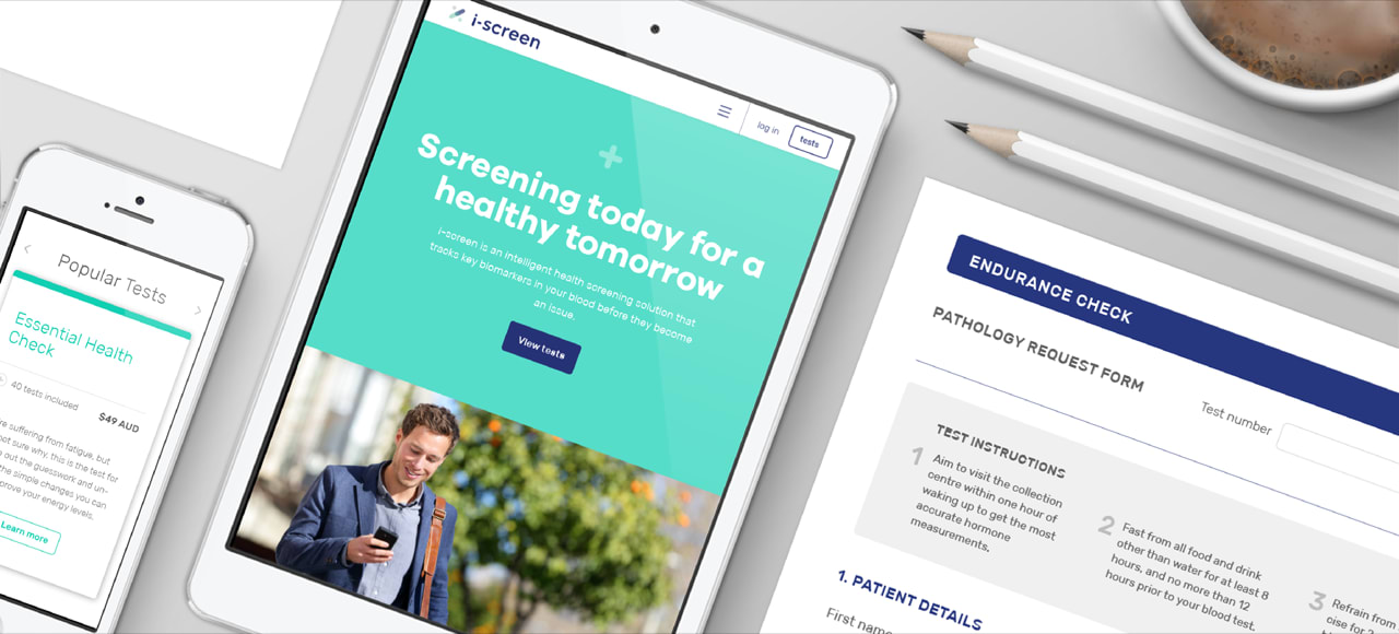 Proactive health screening & dashboard analytics | i-screen