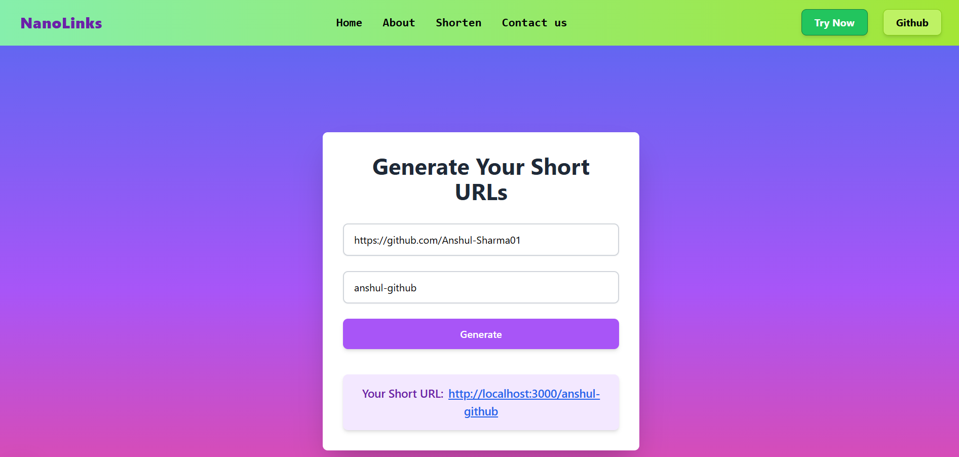 Anshul Sharma | Portfolio