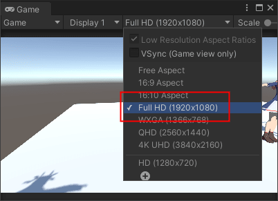 Unity Captureを使いZoomに表示させる