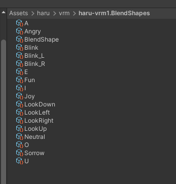 vrmファイルを修正したい。