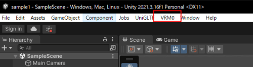 vrmファイルを修正したい。