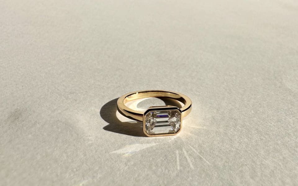 Bezel Set Engagement Rings: Designs and Advice | Four Words