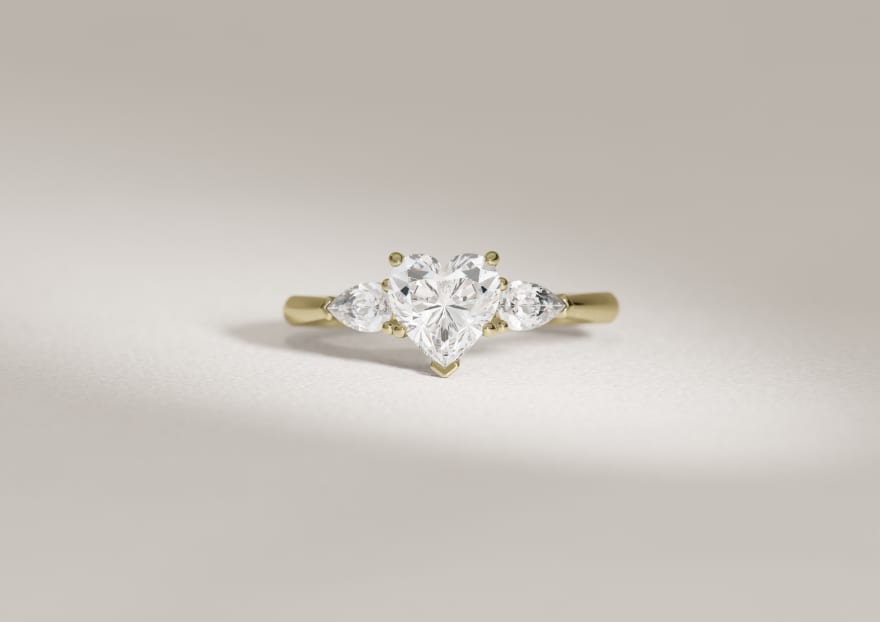 Ultimate Guide to Heart Cut Diamond Engagement Rings NZ | Four Words