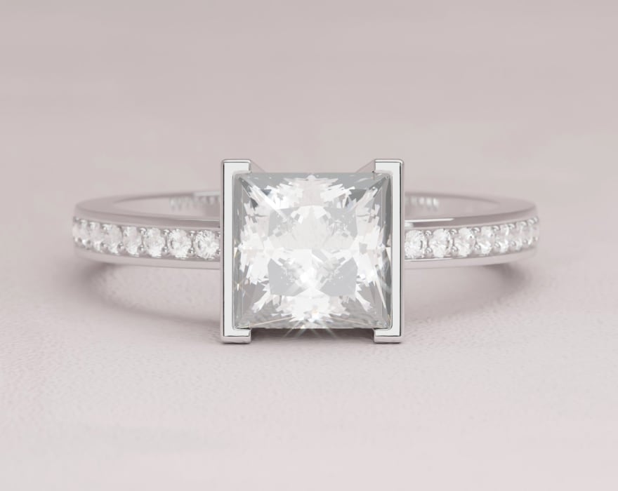 The Princess Cut Diamond: Buying and Design Guide NZ | Four Words