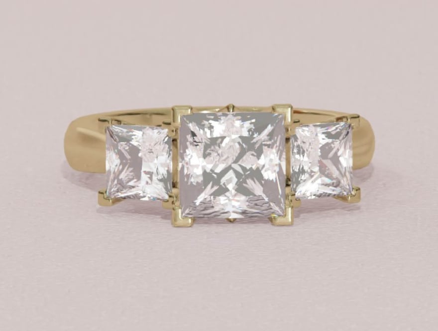 The Princess Cut Diamond: Buying and Design Guide NZ | Four Words