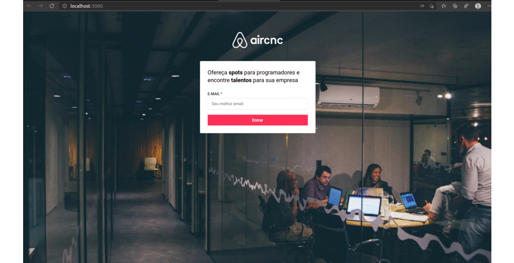 GitHub - joaovictordev/aircnc-web: :atom_symbol: A React app for spot management for technology ...