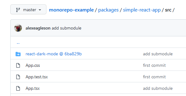Example Of A Simple Node Serva Dn React App Monorepo Using Git Submodules 8368