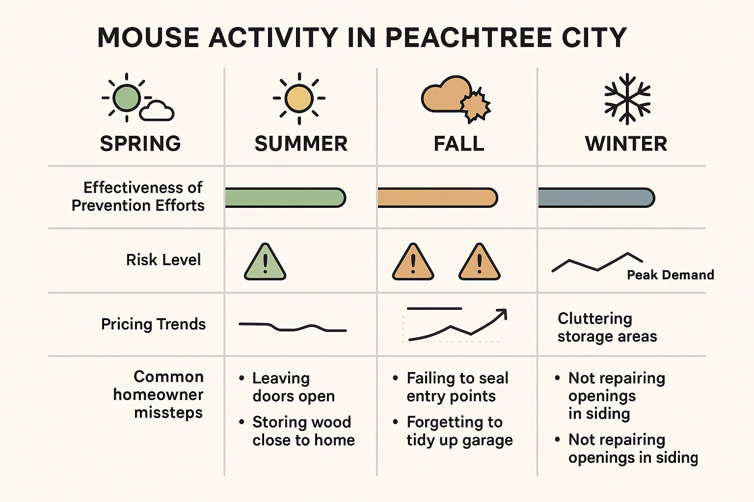 Top-Rated Mouse Control Peachtree City, GA | Cost & Tips