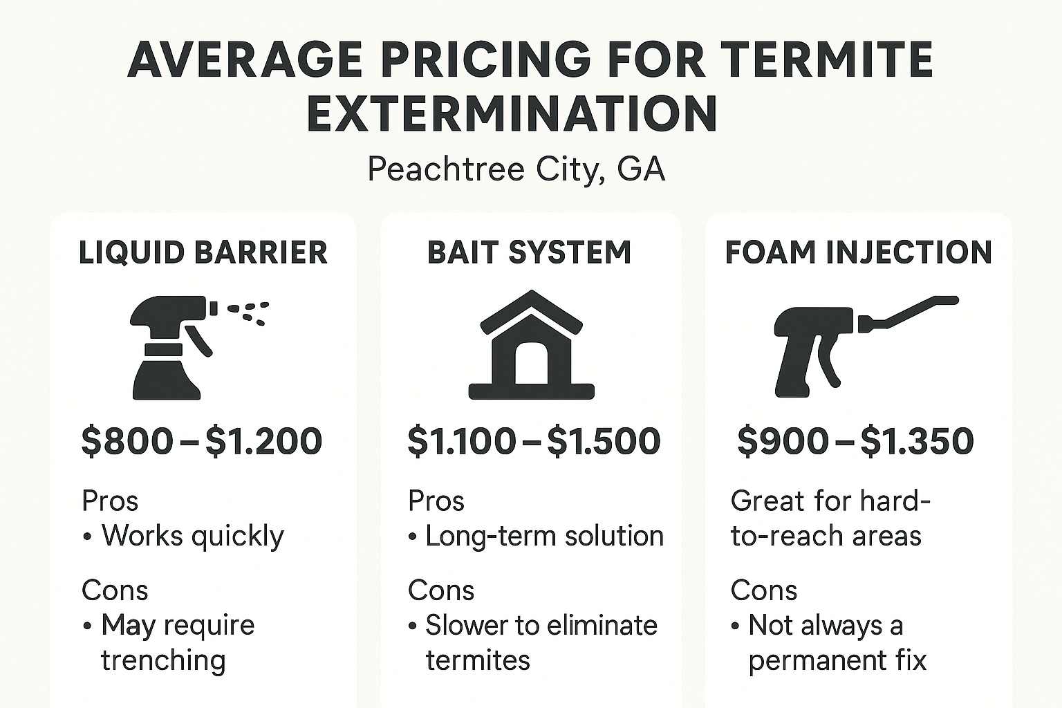 Find a Termite Exterminator Near You in Peachtree City, GA: Local Guide ...