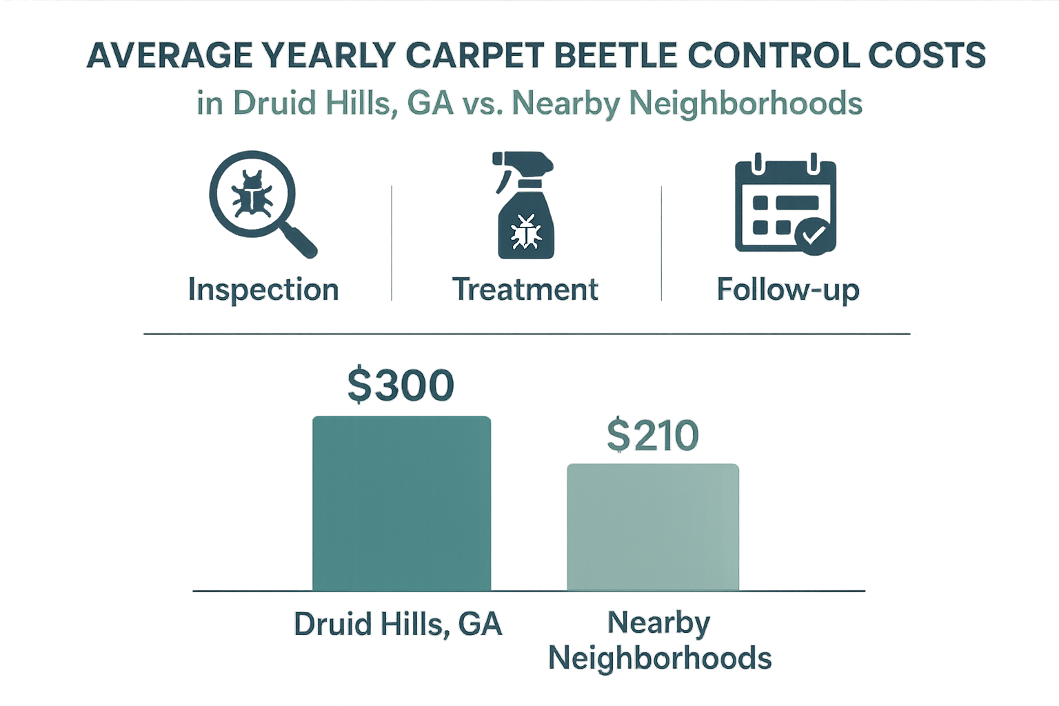 Top-Rated Carpet Beetle Control in Druid Hills, Georgia: Cost ...
