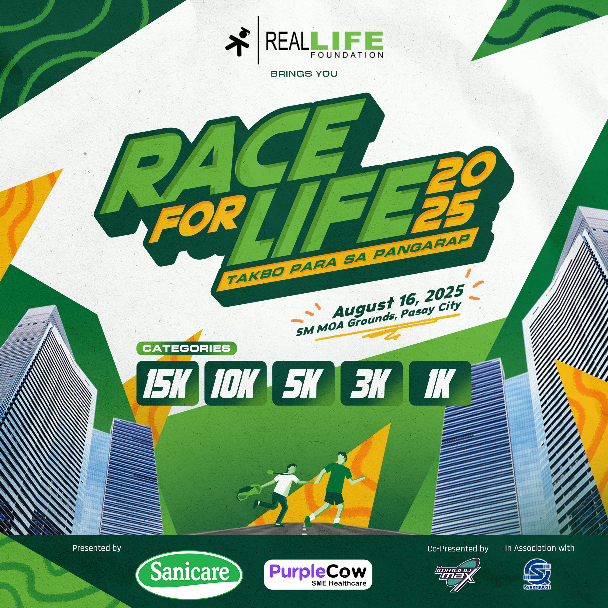 Race for Life 2025 - Upcoming running in SM MOA Complex