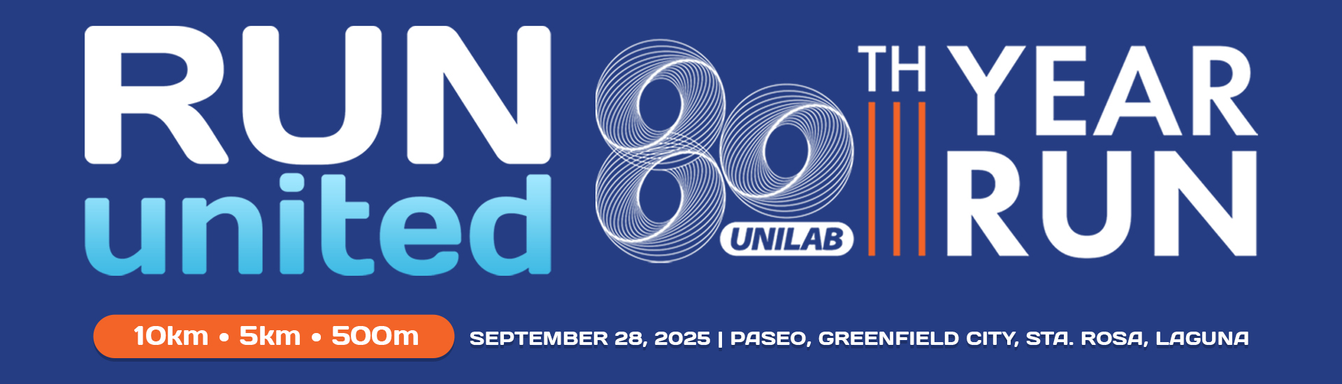 Run United 80th Year Run 2025 - Upcoming running in Paseo