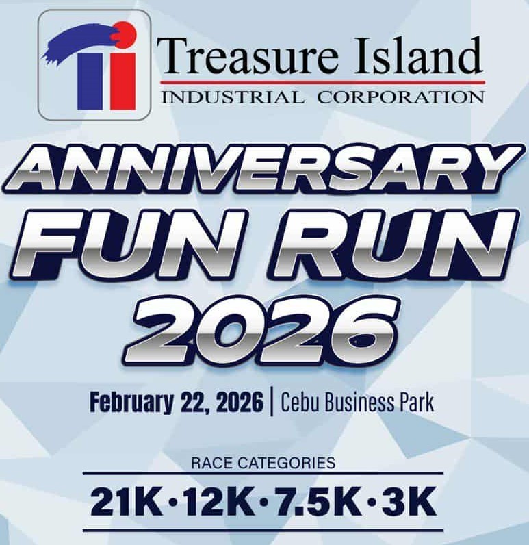 Treasure Island Anniversary Fun Run - Upcoming running in Cebu Business ...