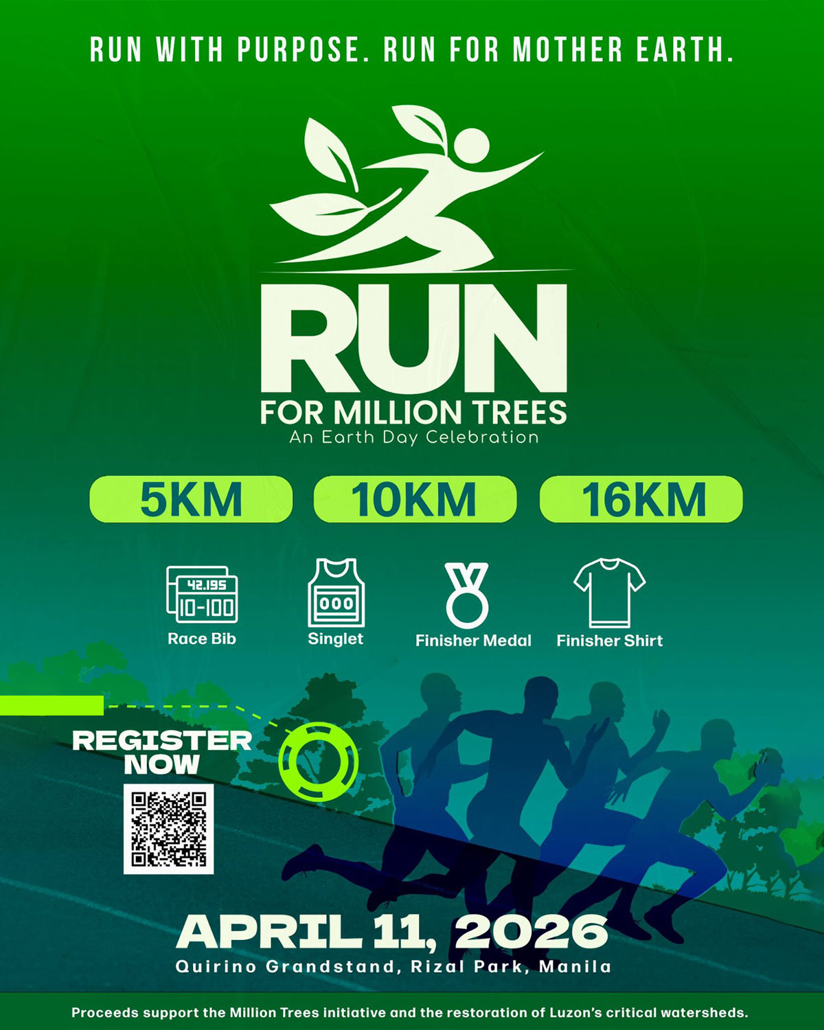 Run for Million Trees: An Earth Day Celebration 2026 - Upcoming running ...