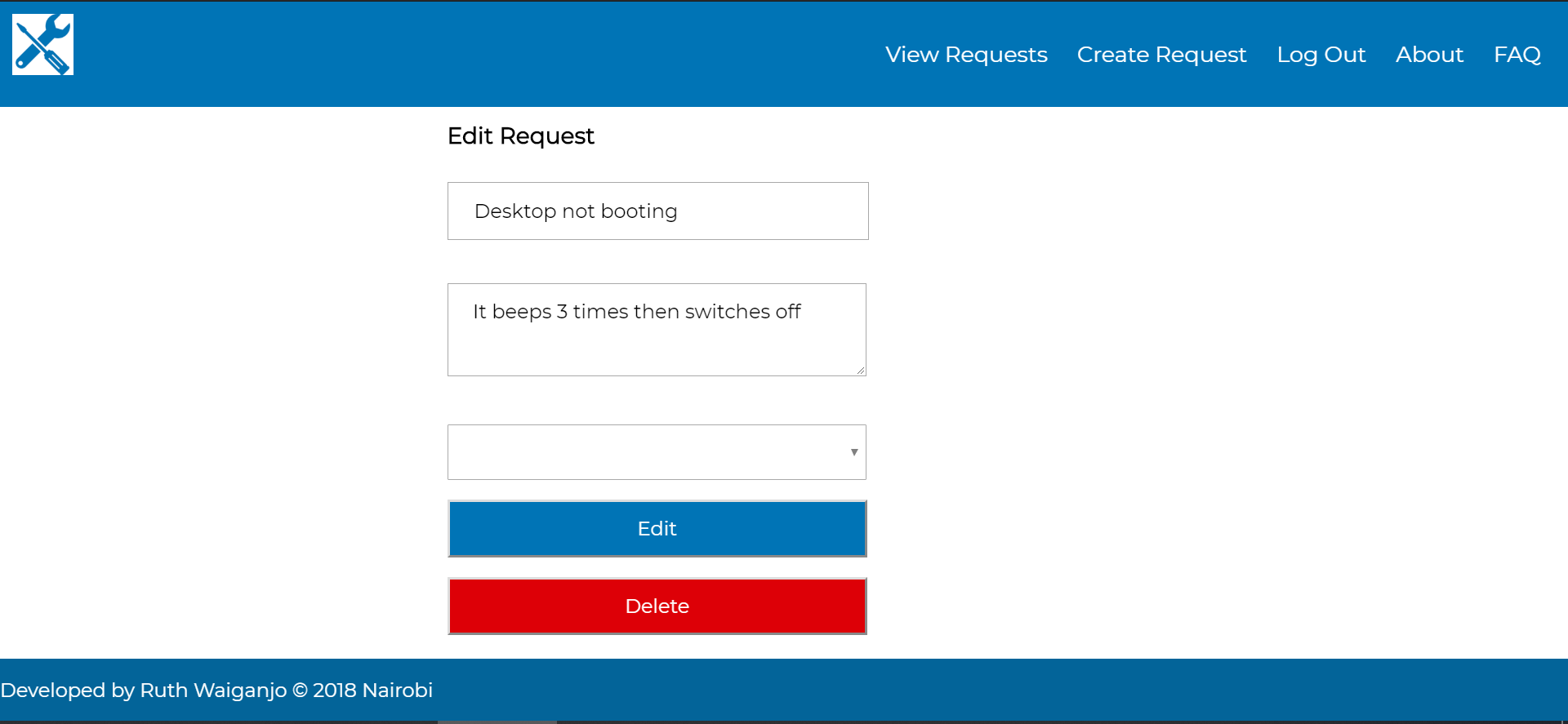 GitHub - RuthNjeri/UI-Maintenance-Tracker: Implements the front-end for ...