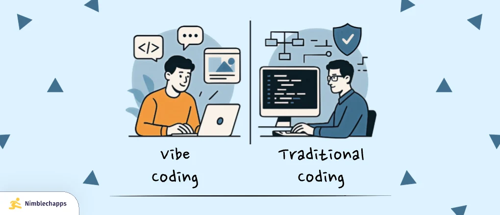What is vibe coding vs traditional coding?