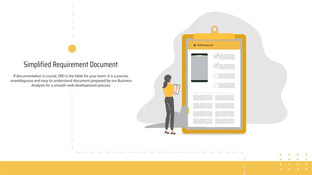 Website Design Process | Checklist Infographic | Nimblechapps