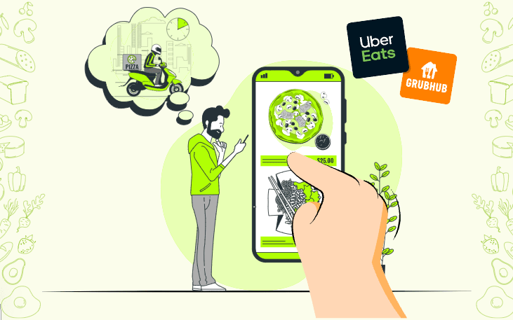 UberEats like App costs 11,000 USD for development.