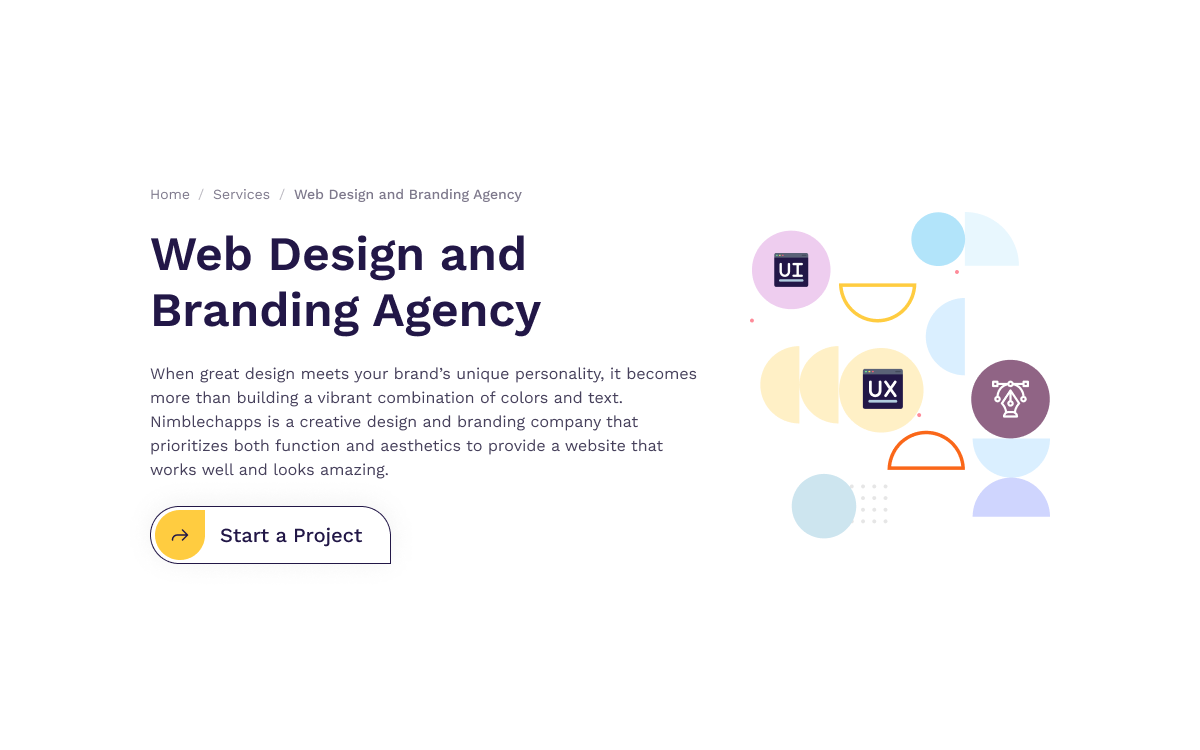 Dedicated Web Design and Branding Agency | Nimblechapps