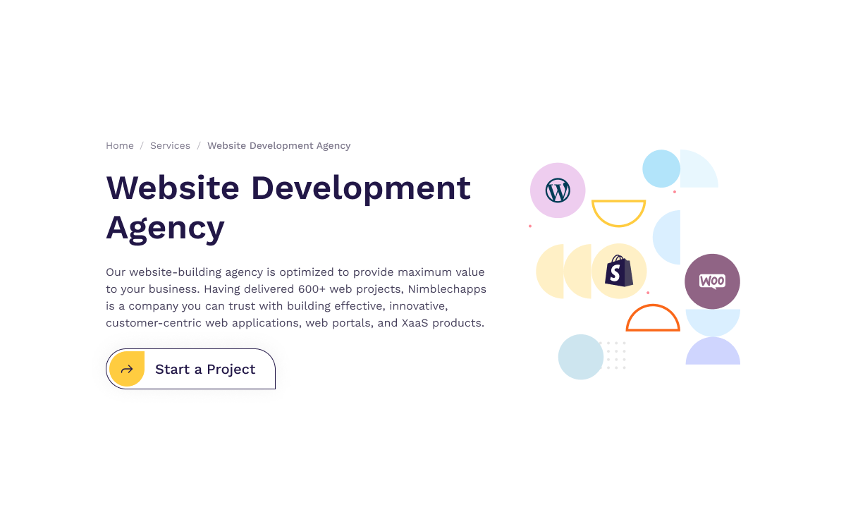 Experienced Website Development Agency | Nimblechapps