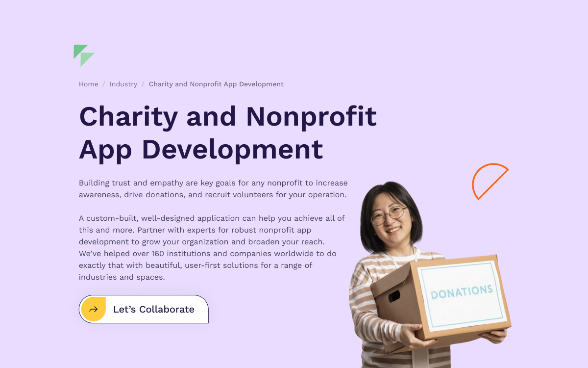 Charity & Nonprofit App Development Services | Nimblechapps