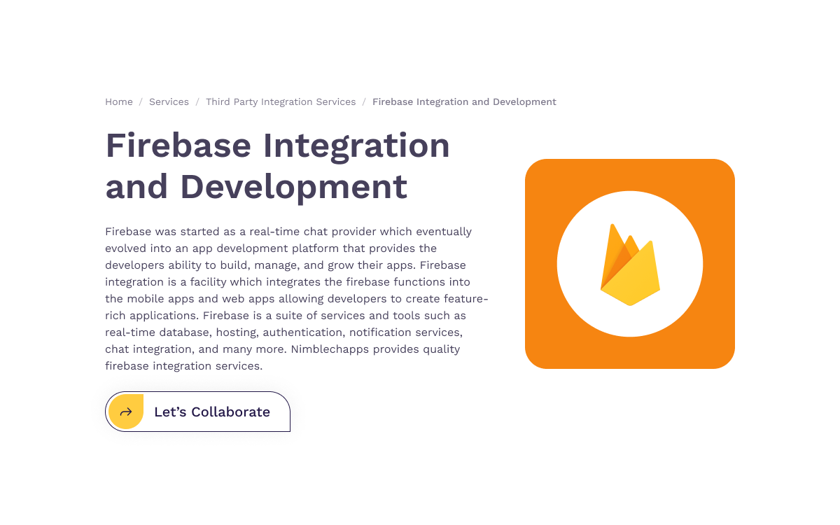 Firebase Integration and Development | Expert firebase services