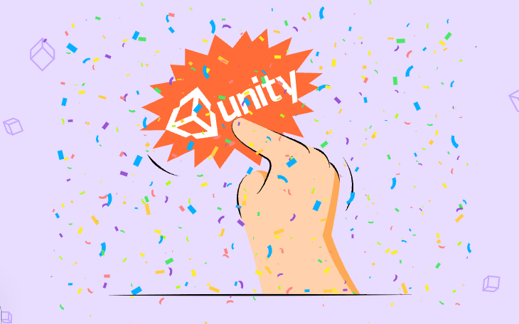 How to Implement Confetti Coming Out of Object in Unity?