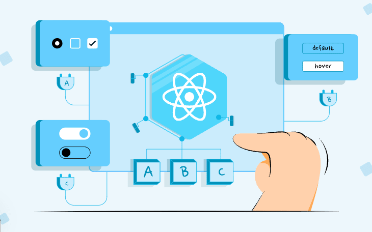 What is state management and how it’s done in React applications.