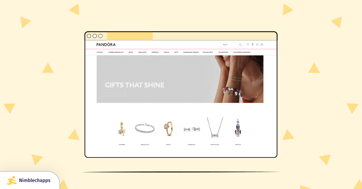 Exploring the cost of developing jewellery website like Pandora.