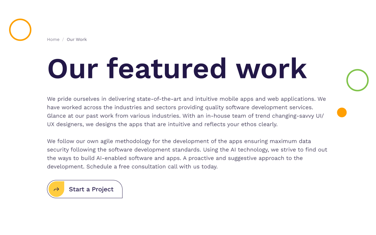 Nimblechapps portfolio | Contact for mobile app development