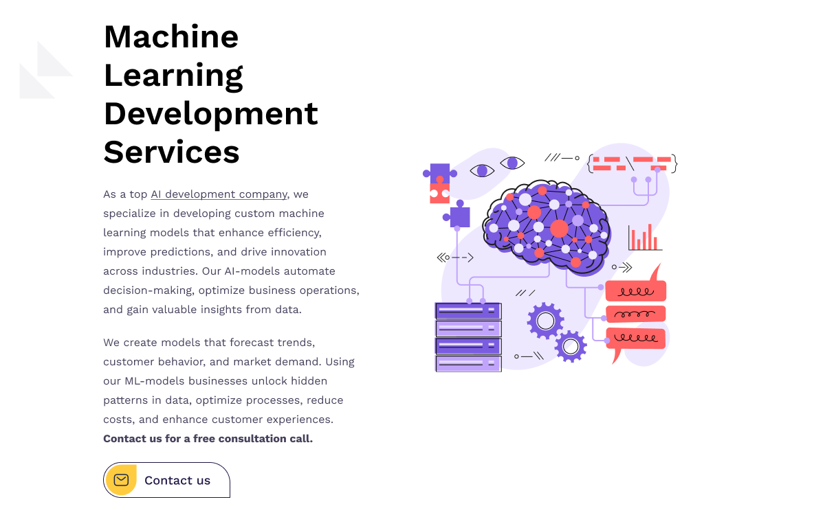 Machine Learning Development Services & Consulting