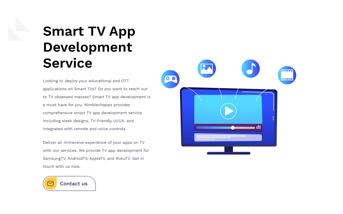 Smart TV App Development | Nimblechapps