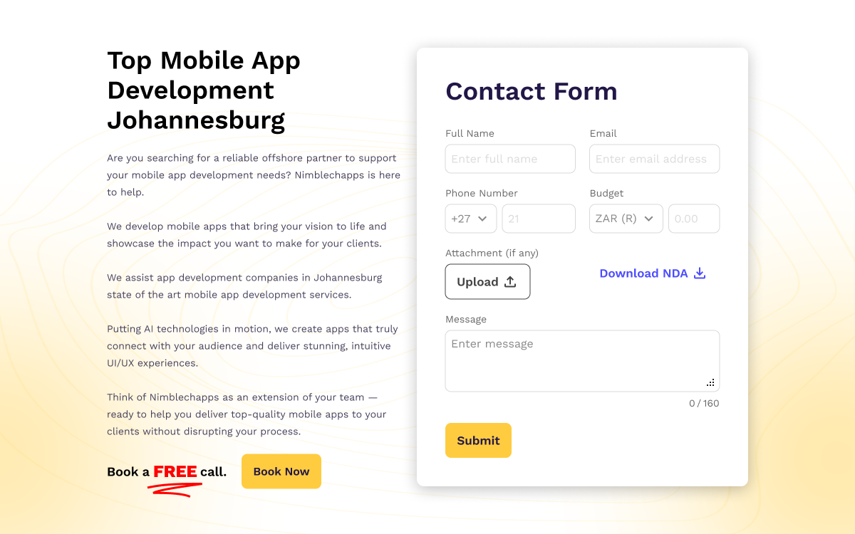 Best offshore mobile app development partner for Johannesburg