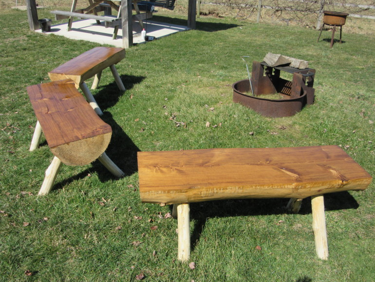 Campfire Bench Seat | Wood-Mizer Personal Best Contest
