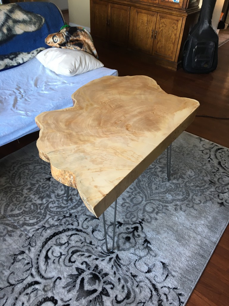 Live Edge Hemlock Coffee Table | Wood-Mizer Personal Best Contest