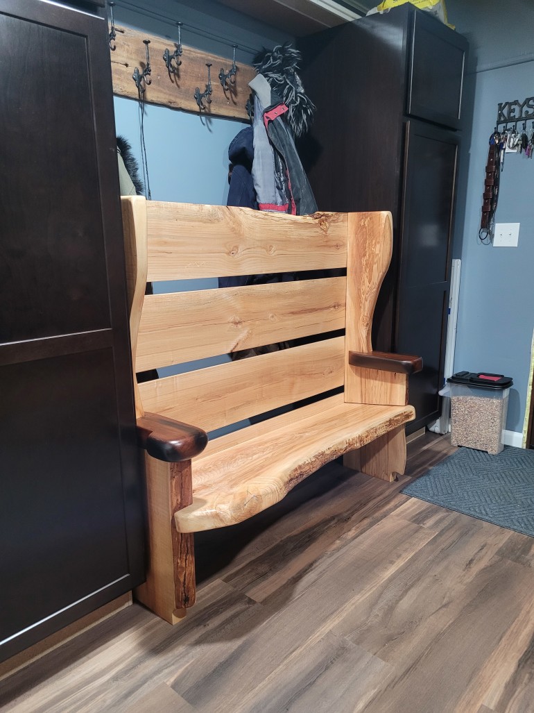 Maple Bench seat | Wood-Mizer Personal Best Contest