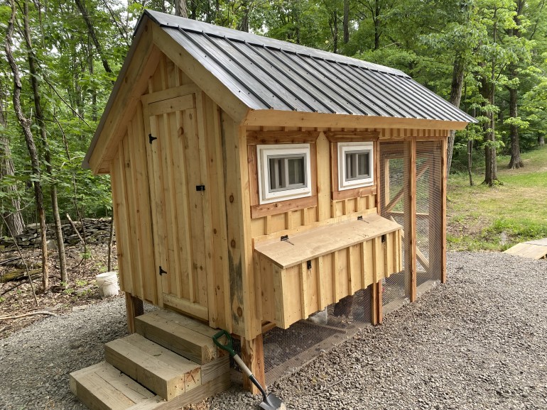 Chicken coop with covered yard | Wood-Mizer Personal Best Contest