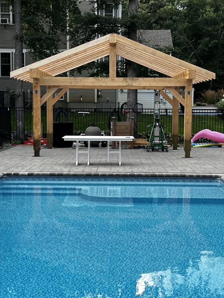 Pool Pavillion | Wood-Mizer Personal Best Contest