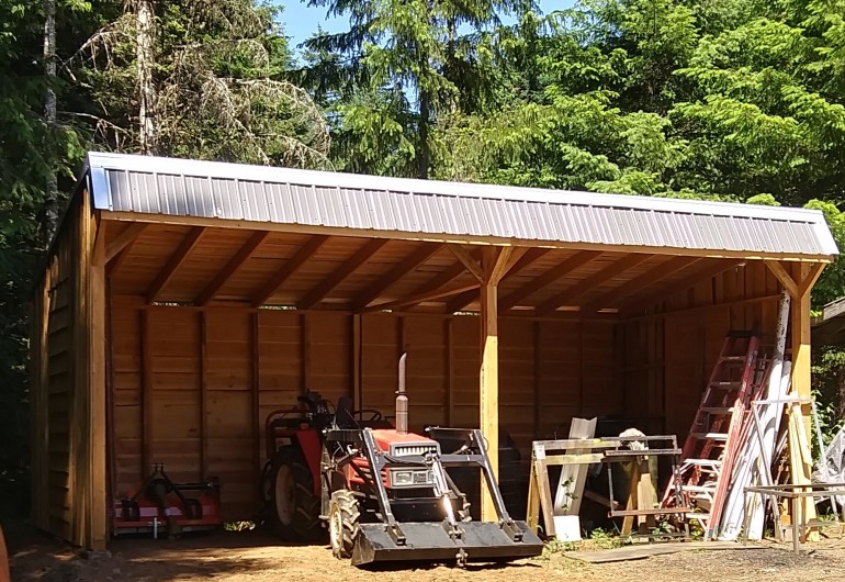 Small Equipment Shed | Wood-Mizer Personal Best Contest