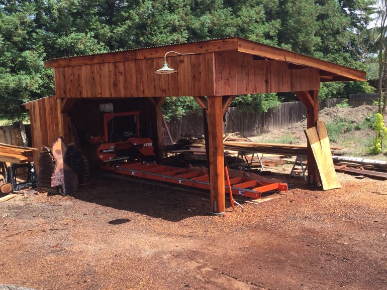 Saw mill shed | Wood-Mizer Personal Best Contest