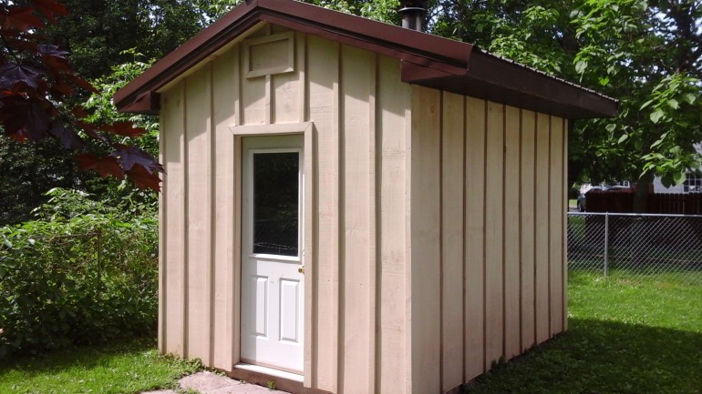 Outside stove shed | Wood-Mizer Personal Best Contest