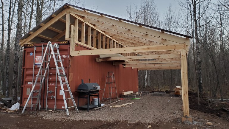 Lean-To Drying Shed | Wood-Mizer Personal Best Contest