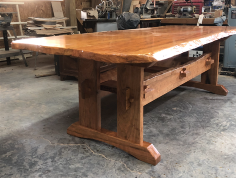 Cherry Live Edge Table | Wood-Mizer Personal Best Contest