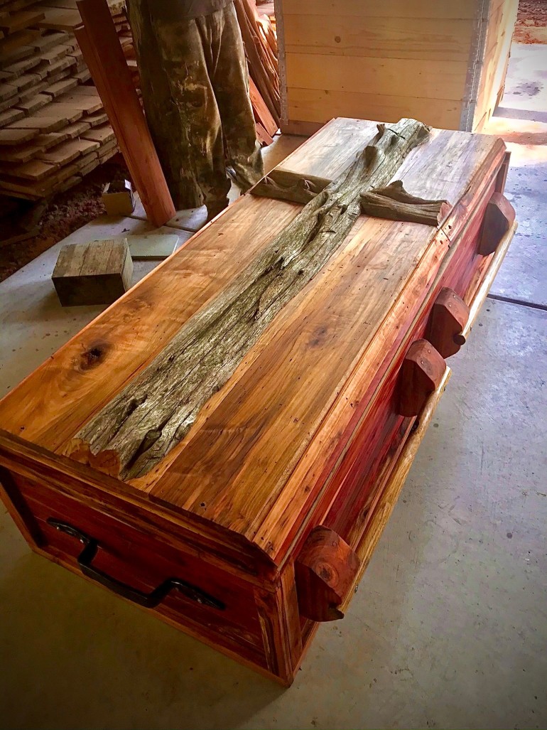 Dads “Hope Chest” Casket | Wood-Mizer Personal Best Contest