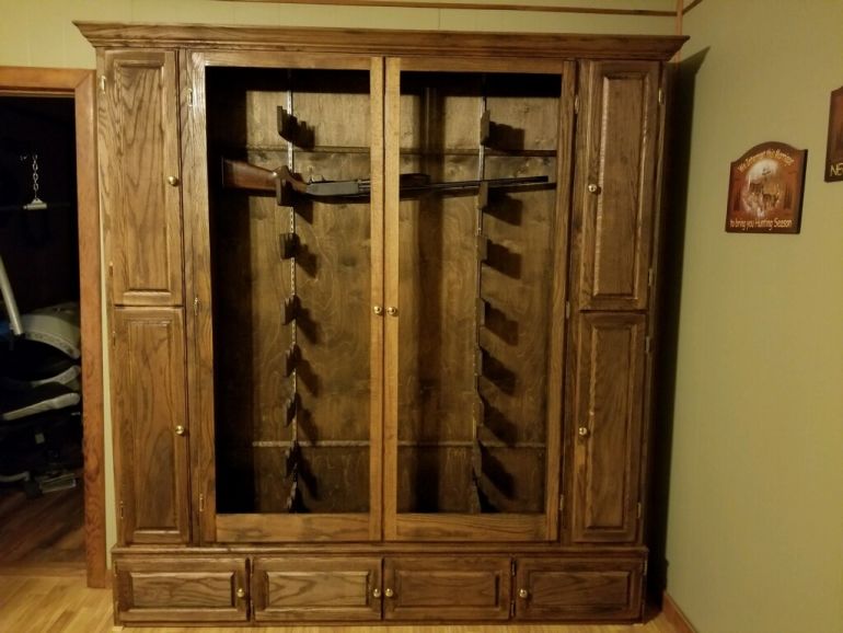 Horizontal Gun Cabinet | Wood-Mizer Personal Best Contest