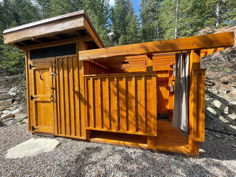 Outdoor Bath House | Wood-Mizer Personal Best Contest
